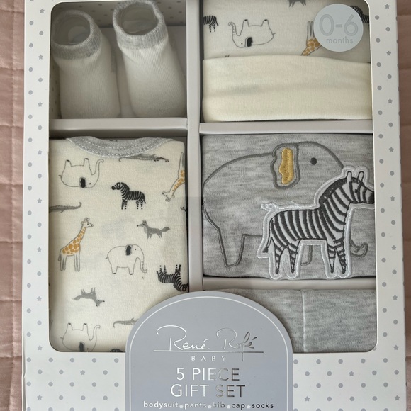 Rene Rofe | Matching Sets | Rene Rafe Baby Box 5 Piece Gift Set 6m ...